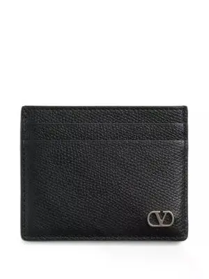 Valentino Garavani Vlogo Signature Cardholder - Black