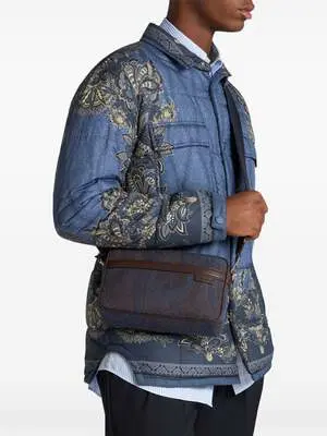 Etro Paisley Cotton-blend Bag - Brown
