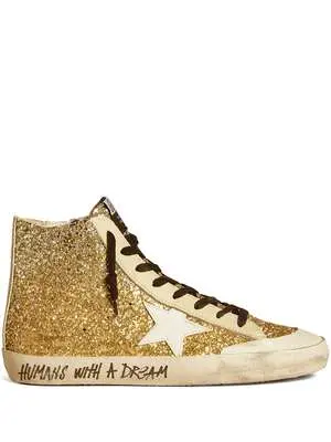 Golden Goose Gold Sneakers For Women