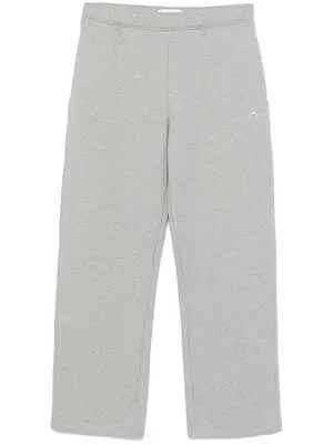 MARINE SERRE Moon-embroidered Track Pants - Grey