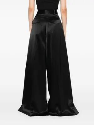 JIL SANDER Pleated Trousers - Black