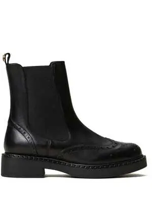 TWINSET 40mm Leather Chelsea Boots