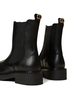 TWINSET 40mm Leather Chelsea Boots
