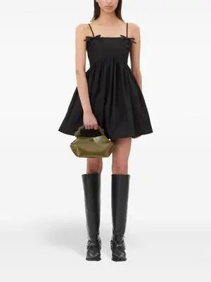 GANNI Small Bou Cross Body Bag - Green