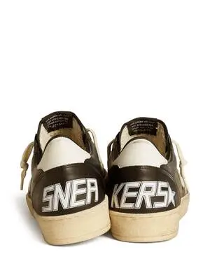 GOLDEN GOOSE Ball Star Sneakers - Black