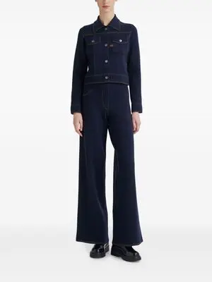 Ports 1961 Knitted Flared Trousers