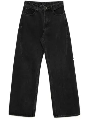 Tout A Coup Black Wash Bottoms For Women