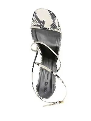 Khaite 35mm Snakeskin-print Sandals