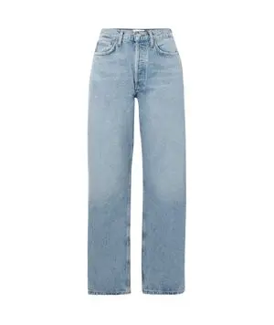 AGOLDE High Rise Straight Leg Jeans