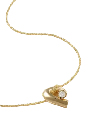 TABAYER Oera Mini 18-karat Diamond Necklace - Gold