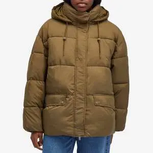 Closed Cropped Puffer Jacket