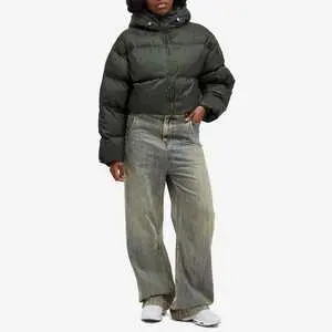 DAILY PAPER Jorja Puffer Jacket - Cardamon Green