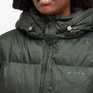 DAILY PAPER Jorja Puffer Jacket - Cardamon Green