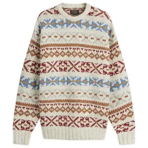 BEAMS Fair Isle Jumper