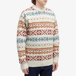 BEAMS Fair Isle Jumper
