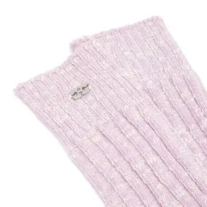 GANNI Chunky Cotton Blend Socks