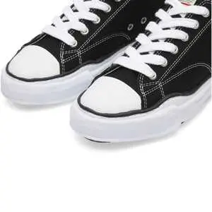 Mihara Yasuhiro Peterson Original Sole Canvas Low Sneakers - Black