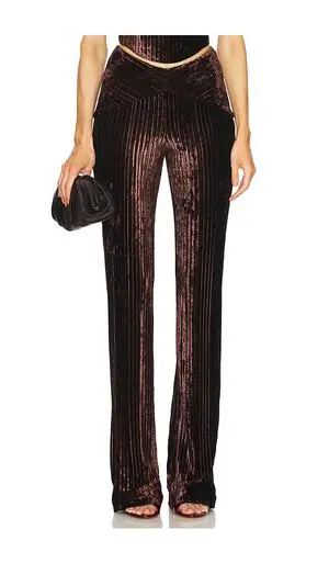 MICHAEL COSTELLO X Revolve Ryliana Pant - Chocolate