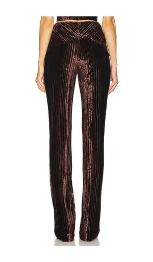 MICHAEL COSTELLO X Revolve Ryliana Pant - Chocolate
