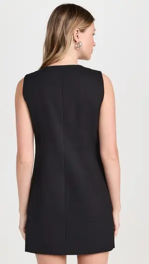 O.P.T Akiya Vest Mini Dress - Black
