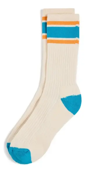 IVY ELLIS The Marino Crew Socks - Multi