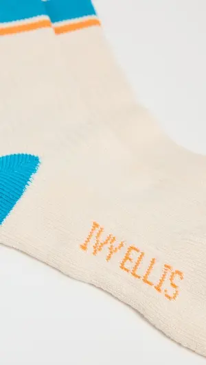 IVY ELLIS The Marino Crew Socks