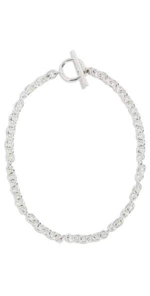 Agmes Classic Chain Necklace - Sterling Silver