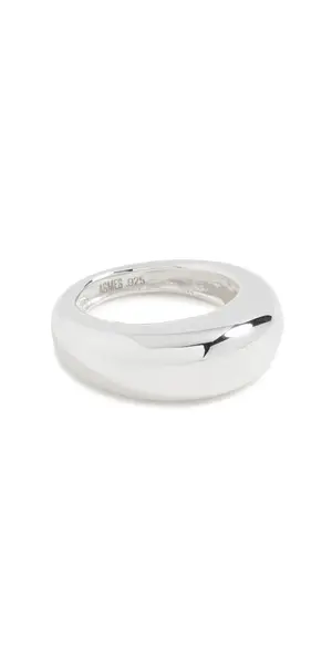 AGMES AGMES Domed Sterling Silver Ring