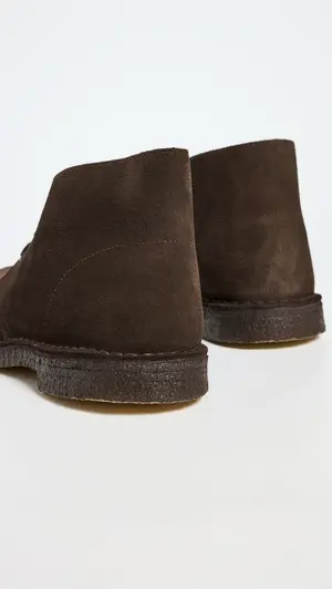 Clarks Desert Boots - Brown Suede