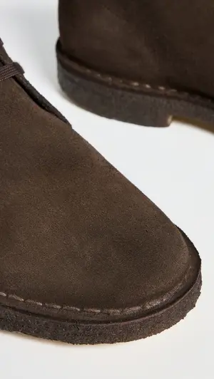 Clarks Desert Boots - Brown Suede