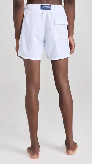 Vilebrequin Moorea Swim Trunks 5.5 - Blanc
