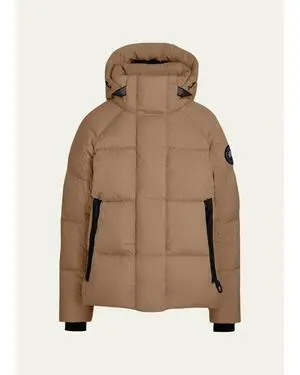 Canada Goose Junction Parka Label - Sand