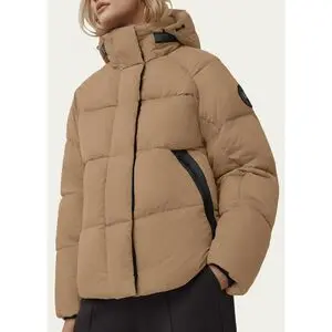 Canada Goose Junction Parka Label - Sand