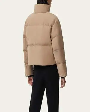 Canada Goose Grandview Cropped Puffer Jacket - Sand