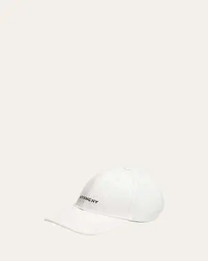 Givenchy Embroidered Logo Baseball Cap - White
