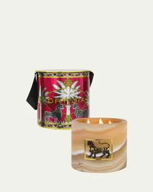 ORTIGIA SICILIA Fico D'india Alabaster Candle, 8.8 Oz - One-color