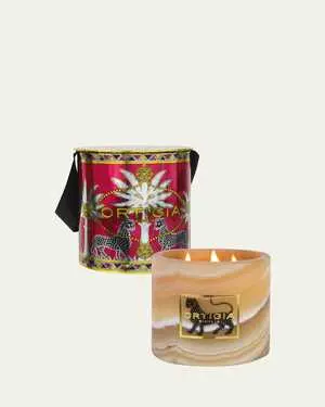 ORTIGIA SICILIA Zagara Alabaster Candle, 8.8 Oz - One-color