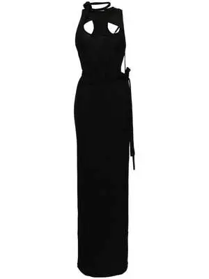 Ottolinger Lace-up Detailing Dress - Black