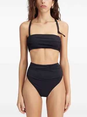 Jacquemus Bandeau Bikini Top - Black