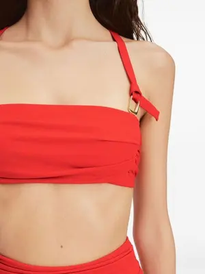 Jacquemus Bandeau Bikini Top - Orange