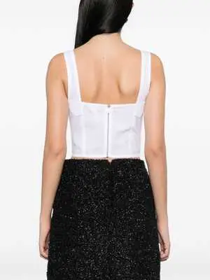Dolce & Gabbana Floral-lace Top - White