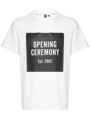 Opening Ceremony Logo-print T-shirt - Neutrals