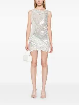 Christopher Esber Sequinned Mini Dress