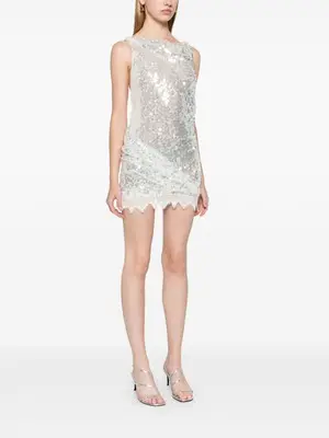Christopher Esber Sequinned Mini Dress