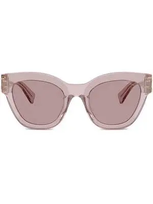 Miu Miu Oversize-frame Sunglasses - Purple