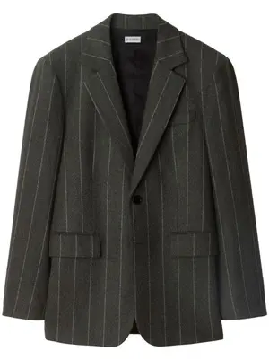 BURBERRY Pinstriped Blazer