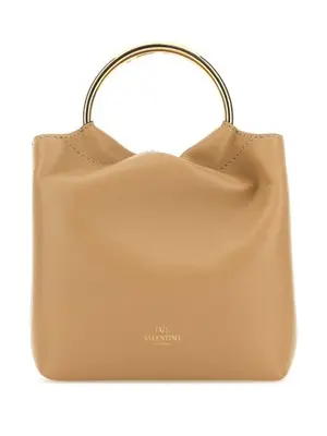 Valentino Garavani Vlogo Small Tote - Neutrals