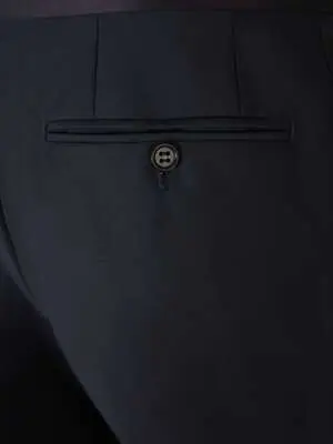 Canali Wool Single-breasted Suit - Black