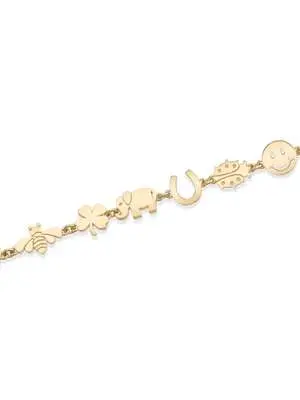 SYDNEY EVAN 14kt Yellow Tiny Pure Bracelet