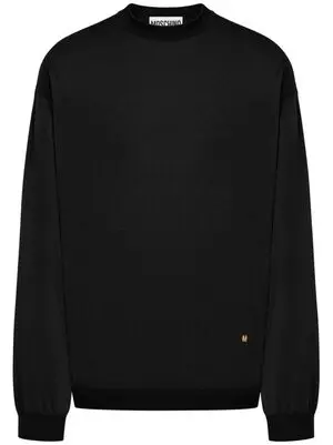 Moschino Crew-neck Sweater - Black